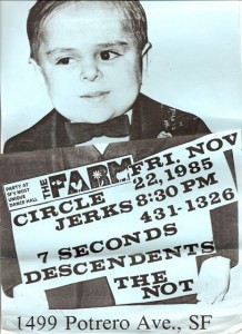 Awesome Punk Flyers & Posters from The 80s - That Eric Alper