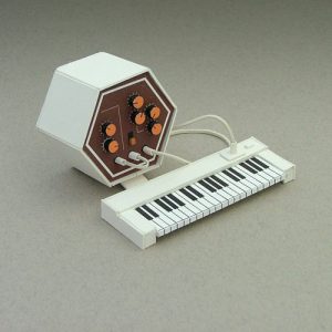 Artist Creates Miniature Papercraft Models Of Early Analog Synthesizers ...