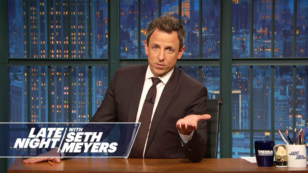 Seth Meyers Pays Tribute to His Favorite Teacher - That Eric Alper