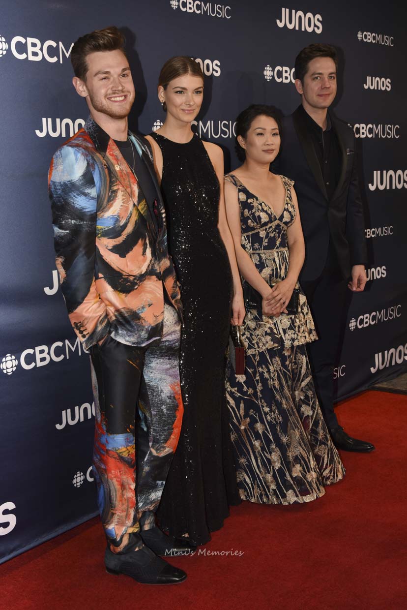 Blake Pouliot with Hsin-I Huang - Juno's Red Carpet - That Eric Alper