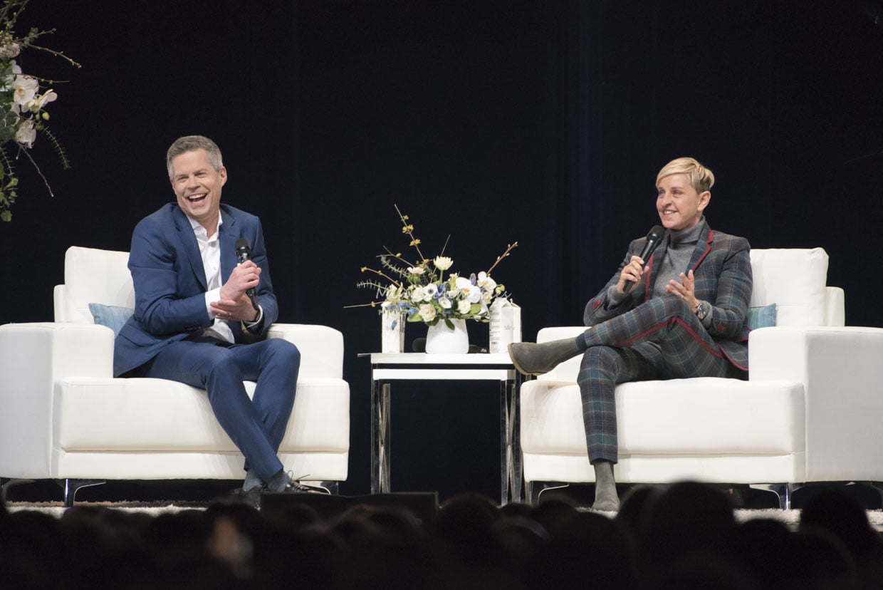 Photo Gallery: Ellen Degeneres with Sean Jones at Toronto’s Scotiabank ...