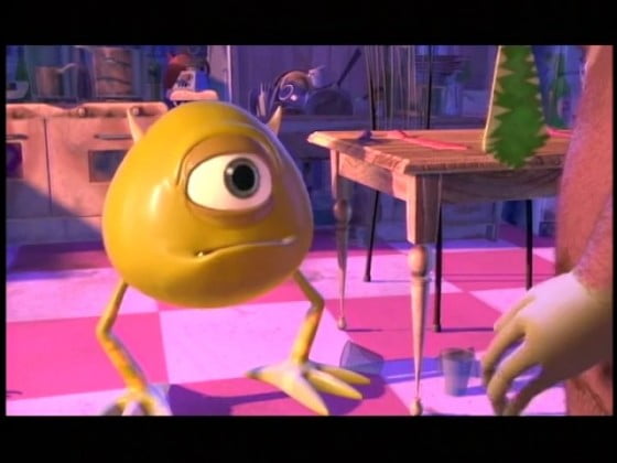 Video: The early test animation for Pixar's 'Monsters Inc.' - That Eric ...