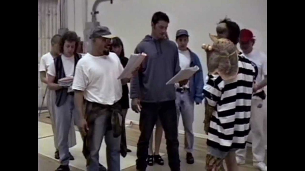 Video: Keanu Reeves, Alex Winter, and Randy Quaid Rehearse for Freaked ...