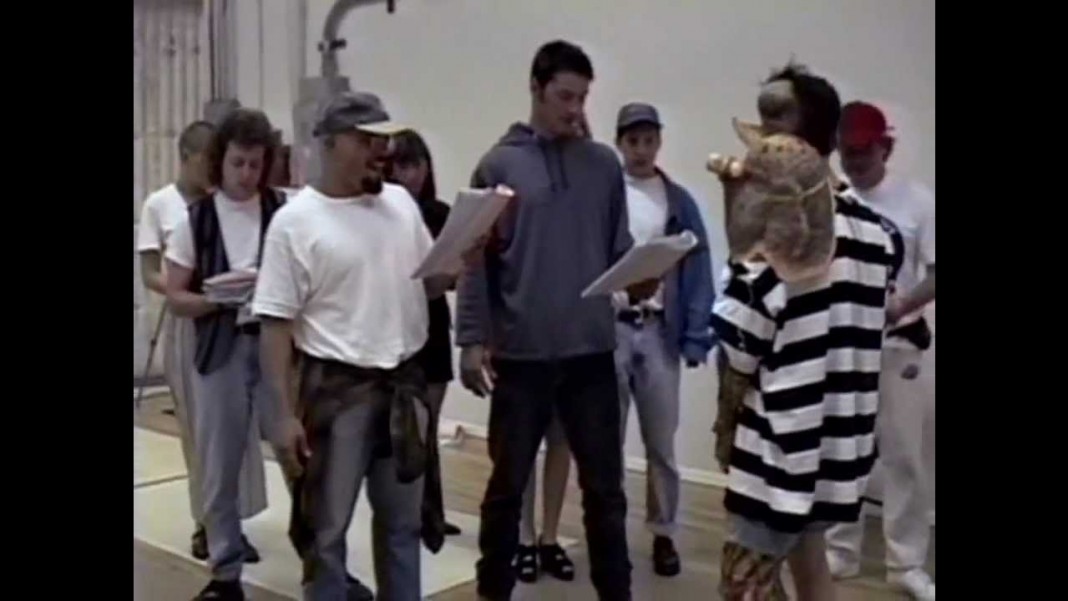 Video: Keanu Reeves, Alex Winter, and Randy Quaid Rehearse for Freaked ...