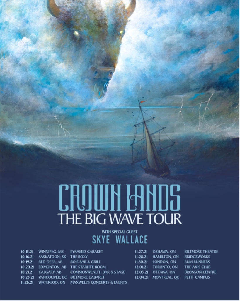 Crown Lands Announce “The Big Wave Tour” With 13 Headlining Shows ...