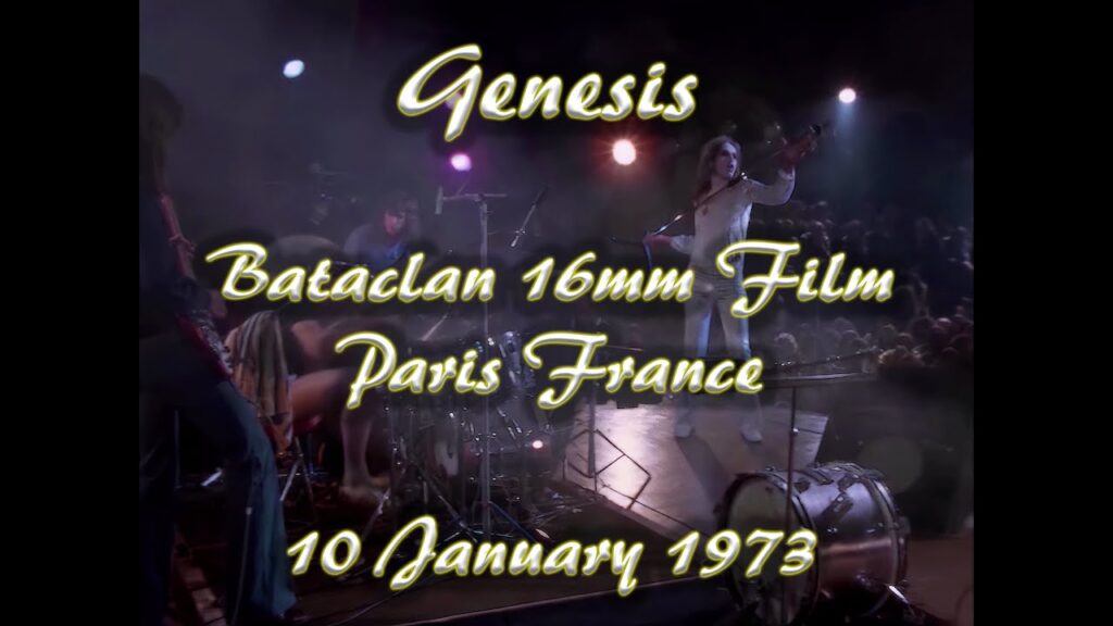4K Remastered Footage From Genesis Live In 1973 At Paris' Bataclan ...