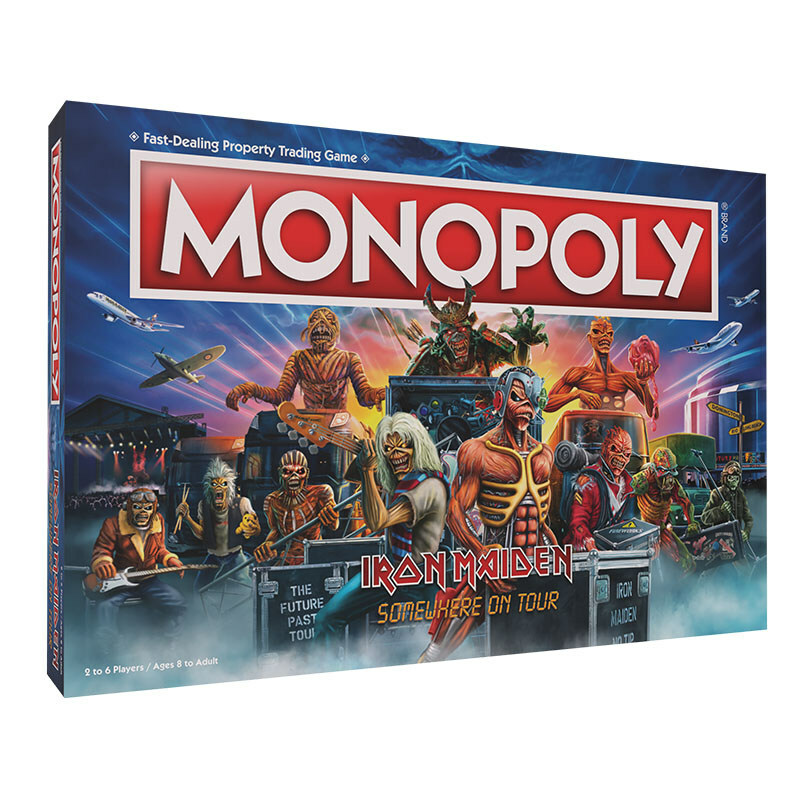 Up The Irons! The Op Games And Iron Maiden Release First-Ever Monopoly ...