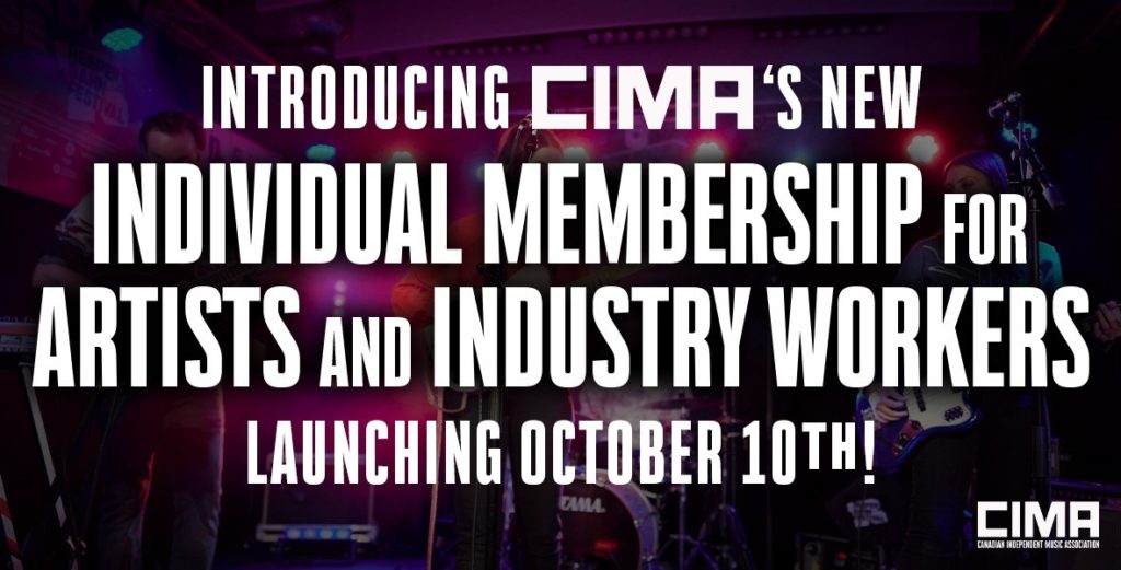 CIMA Launches New Individual Membership for Artists and Industry ...