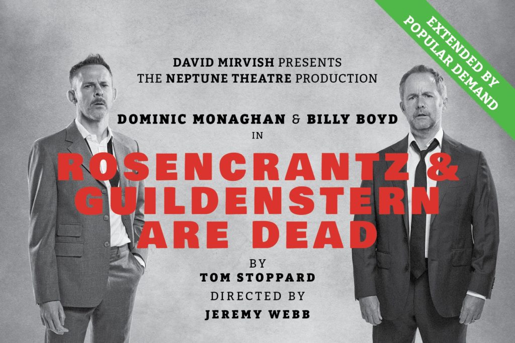 Oscar Winners Billy Boyd and Dominic Monaghan Shine in 'Rosencrantz ...