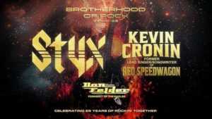 Styx, Kevin Cronin of REO Speedwagon, and Don Felder Announce 2025 North American Tour - That ...