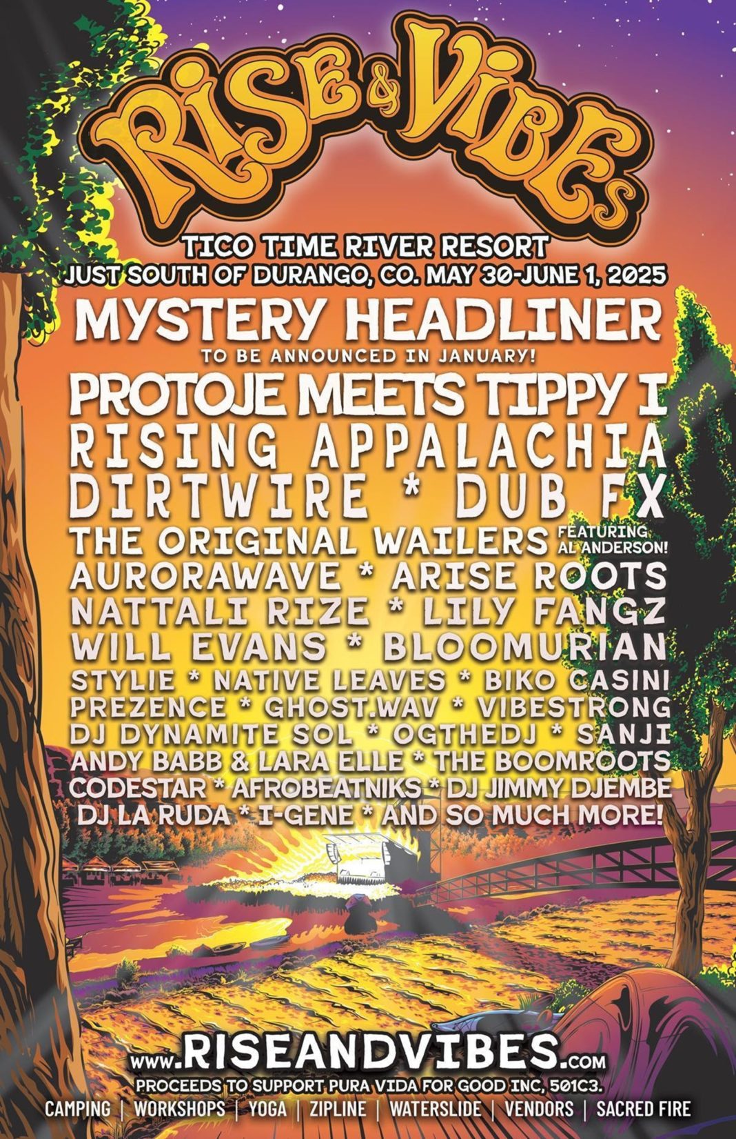 Rise & Vibes Music Festival Announces Lineup and Tickets on Sale for ...