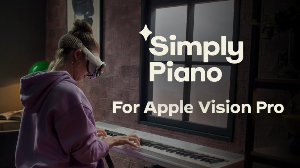 Simply Piano Launches on Apple Vision Pro, Redefining the Future of ...