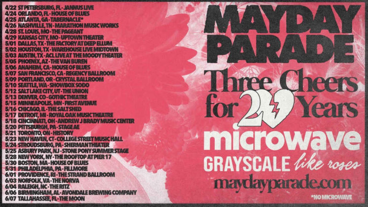 Mayday Parade Announce 3-Part Album and Massive North American 20-Year ...