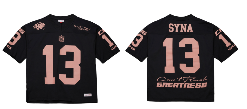 Central Cee Releases Jersey With Mitchell & Ness And NFL Ahead Of Super ...
