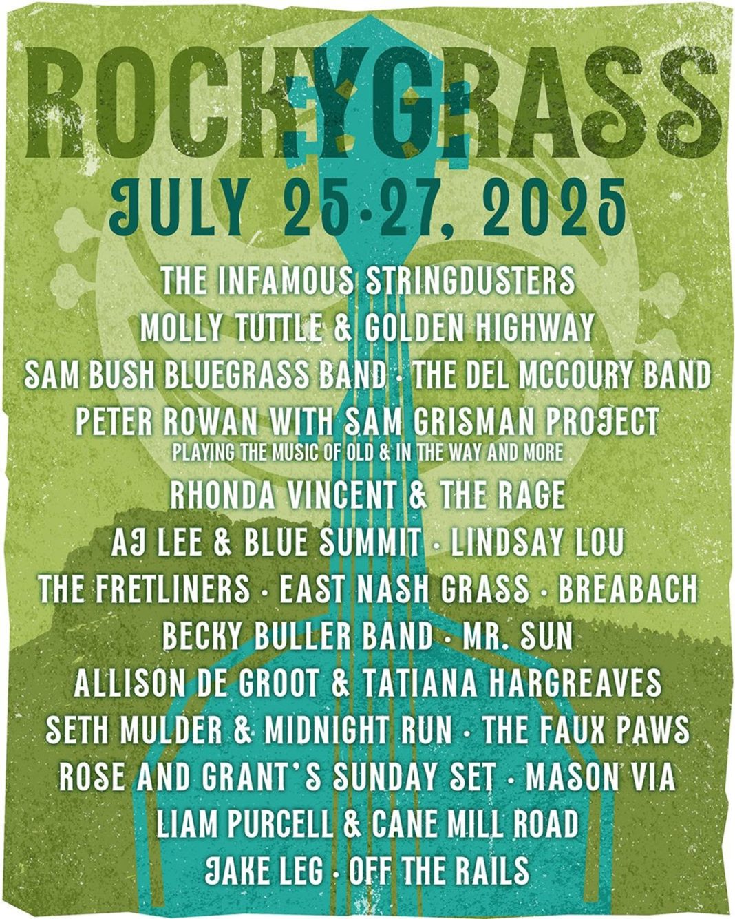 RockyGrass 2025 Brings Bluegrass Legends and Rising Stars Back to ...