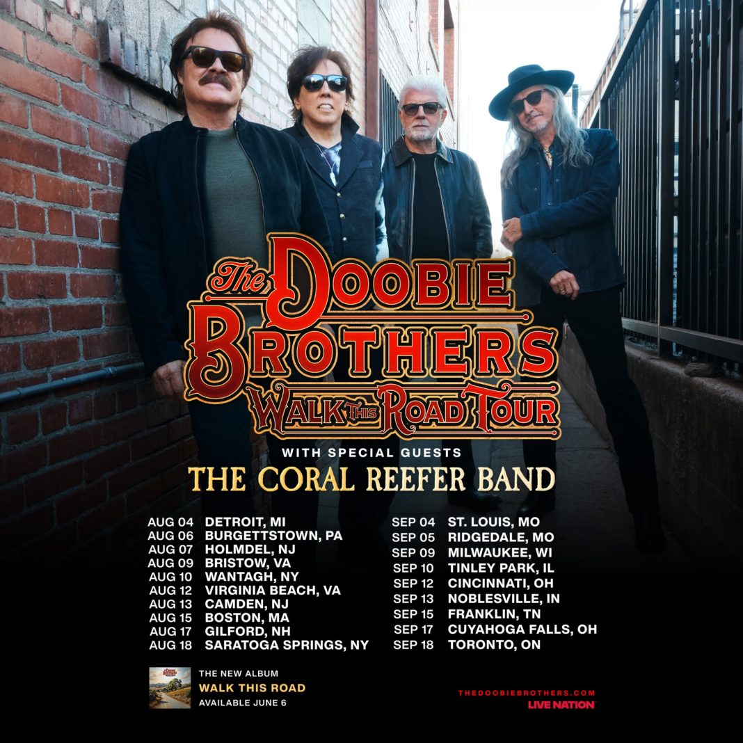 The Coral Reefer Band Joins The Doobie Brothers for 2025 'Walk This ...