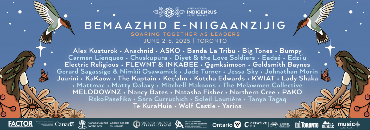 International Indigenous Music Summit Details 2025 Artist Lineup - That ...