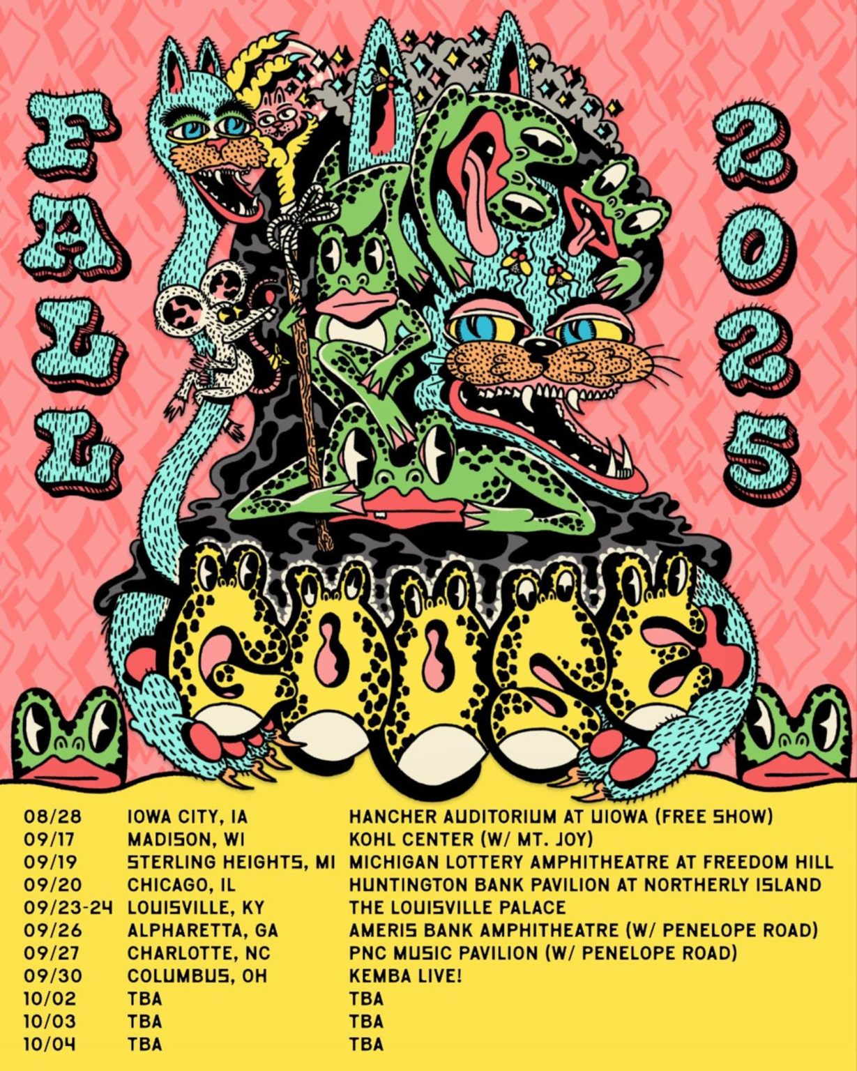 Goose Expands 2025 Tour With New Headline Dates and Festival Stops ...