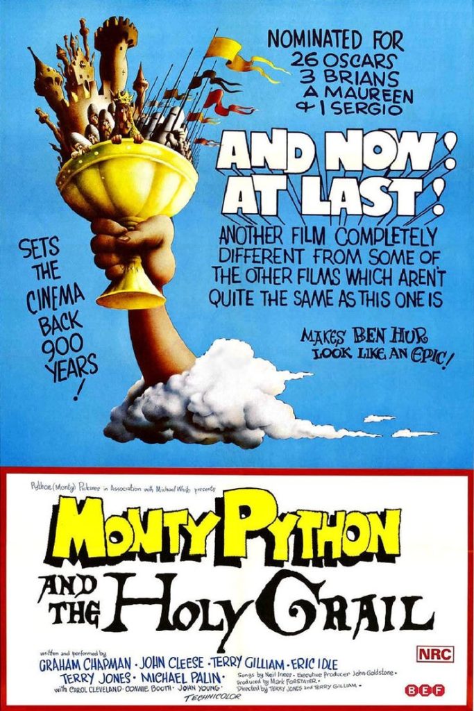 Monty Python and the Holy Grail Returns to Theatres for 50th Anniversary on May 4 - That Eric Alper
