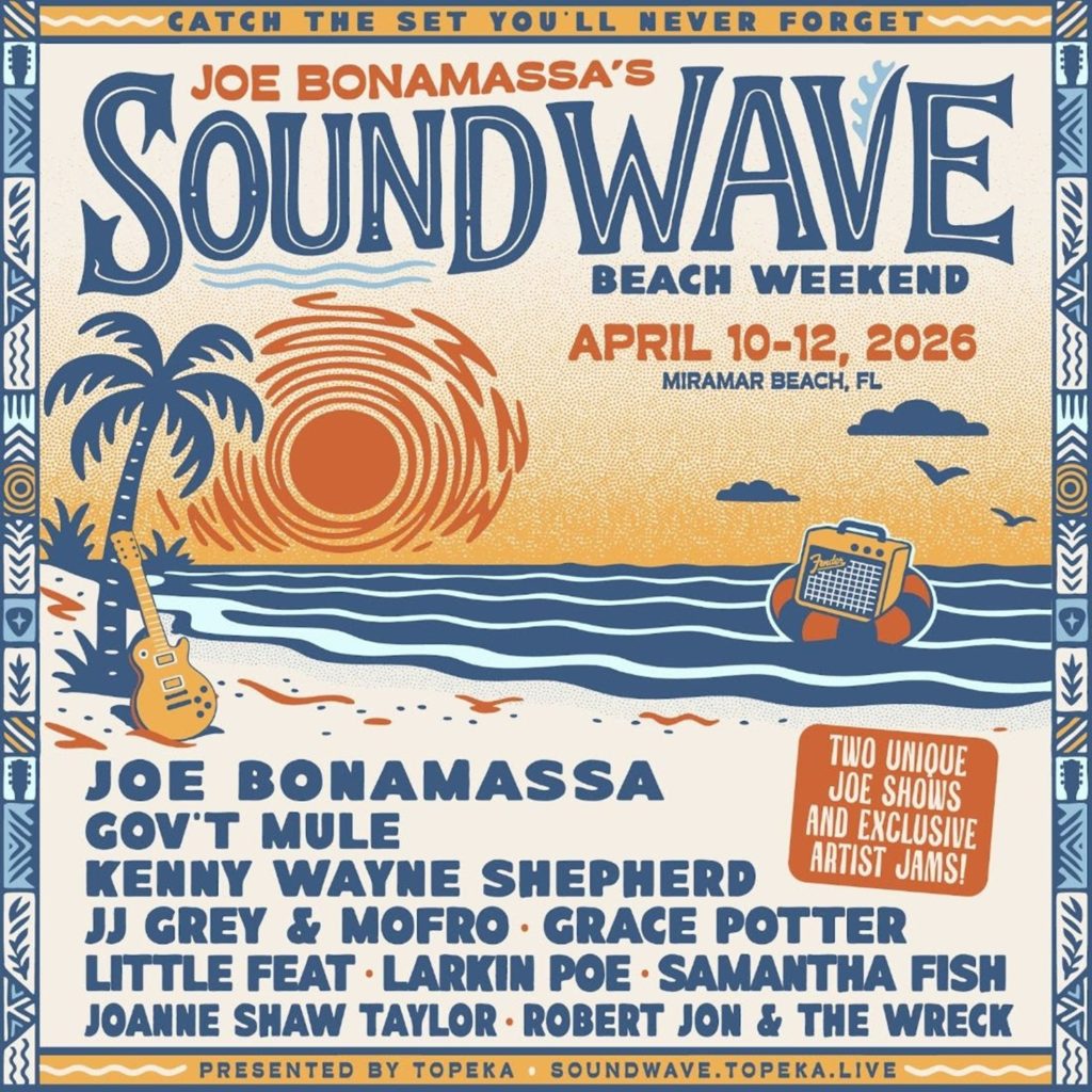 Joe Bonamassa Launches Sound Wave Beach Weekend Festival in Florida for ...