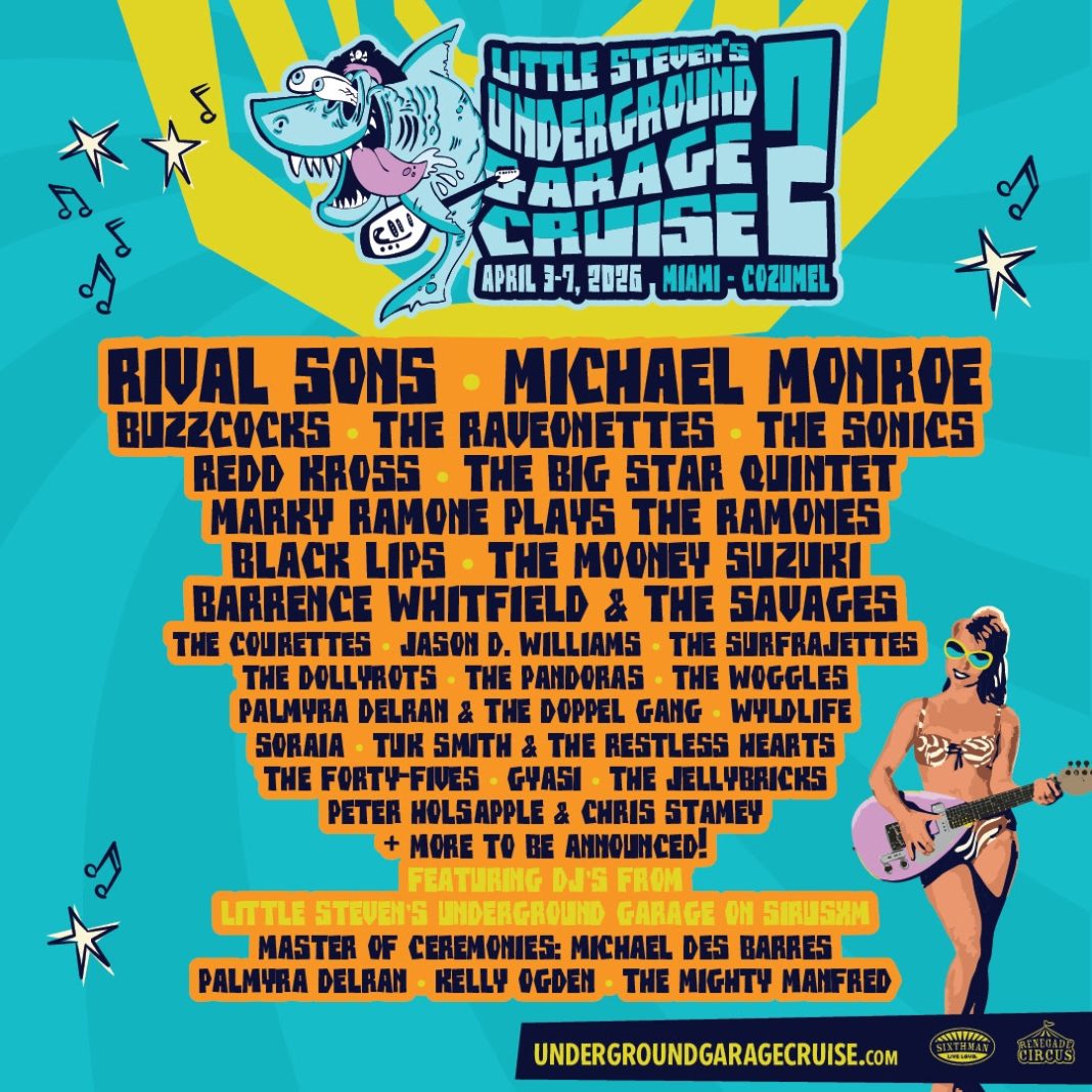 Little Steven’s Underground Garage Cruise 2 Sets Sail With Buzzcocks ...