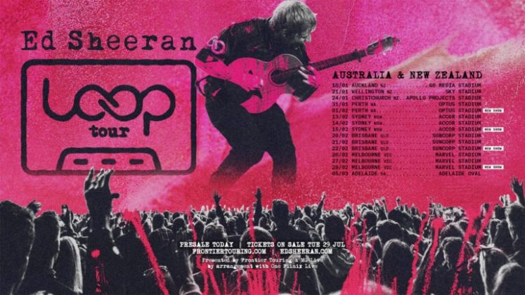 Ed Sheeran Adds More Stadium Magic to 2026 Loop Tour With New Dates ...