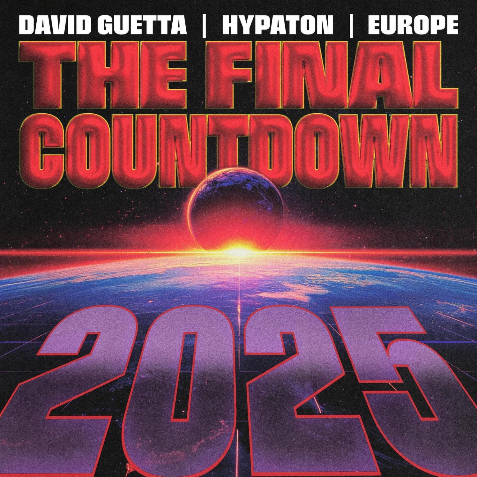 David Guetta Drops 'The Final Countdown 2025' with Europe and Hypaton ...