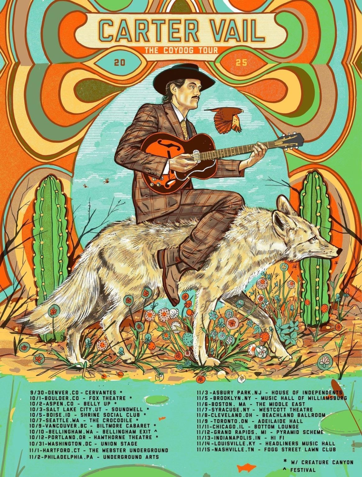Carter Vail Announces 2025 Coydog Tour Following Breakout Success of ...