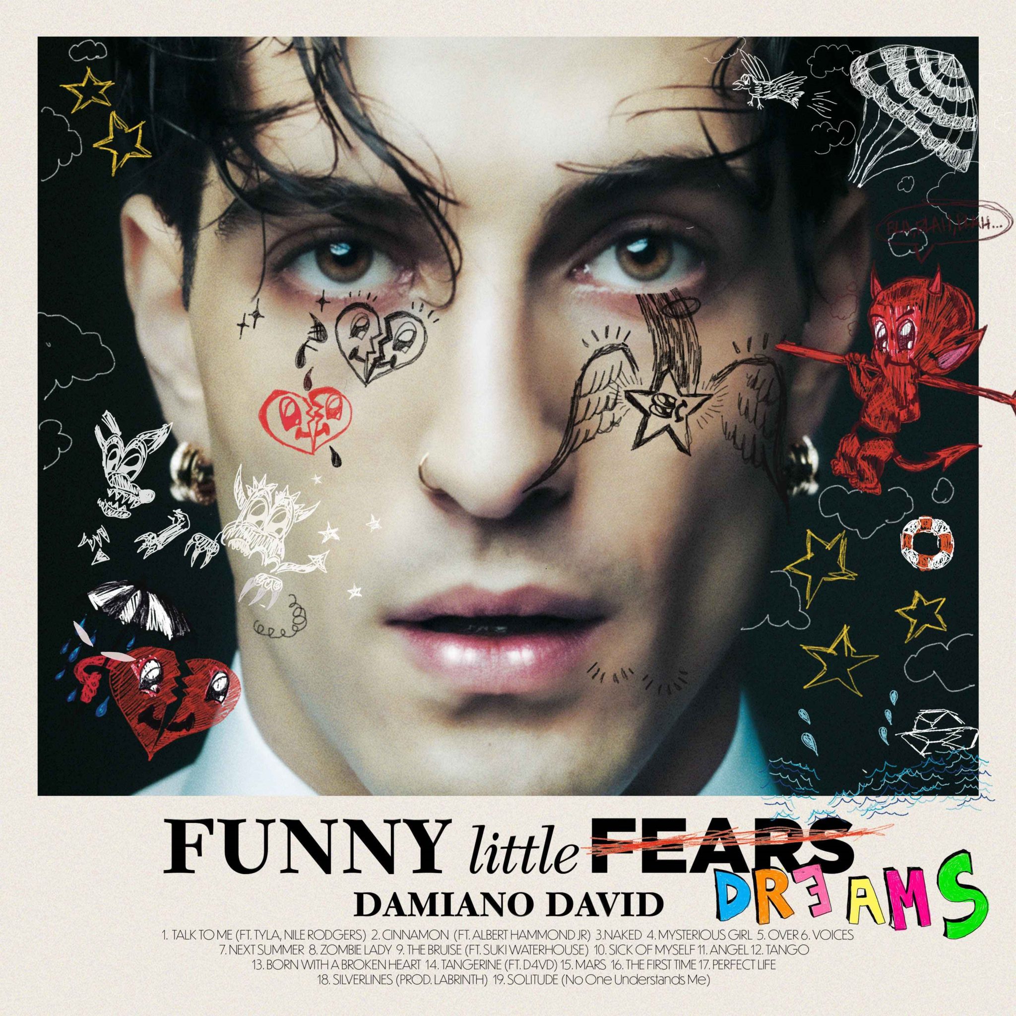 Damiano David Releases Extended Album ‘Funny Little Fears Dreams’ With ...