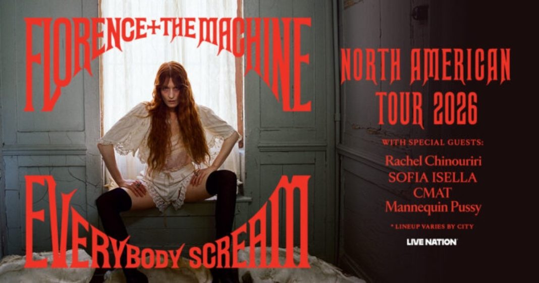 Florence + The Machine Announce 2026 ‘Everybody Scream’ North American ...