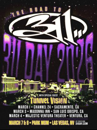 311 Announces The Road To 311 Day Tour Dates Featuring Special Guests ...