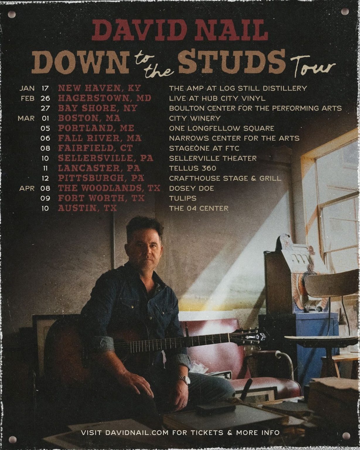 David Nail Strips It All Back On His “Down To The Studs” Tour - That ...
