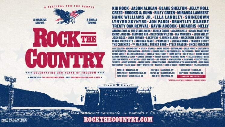 Rock The Country Festival Returns For 2026 With Kid Rock, Jelly Roll ...