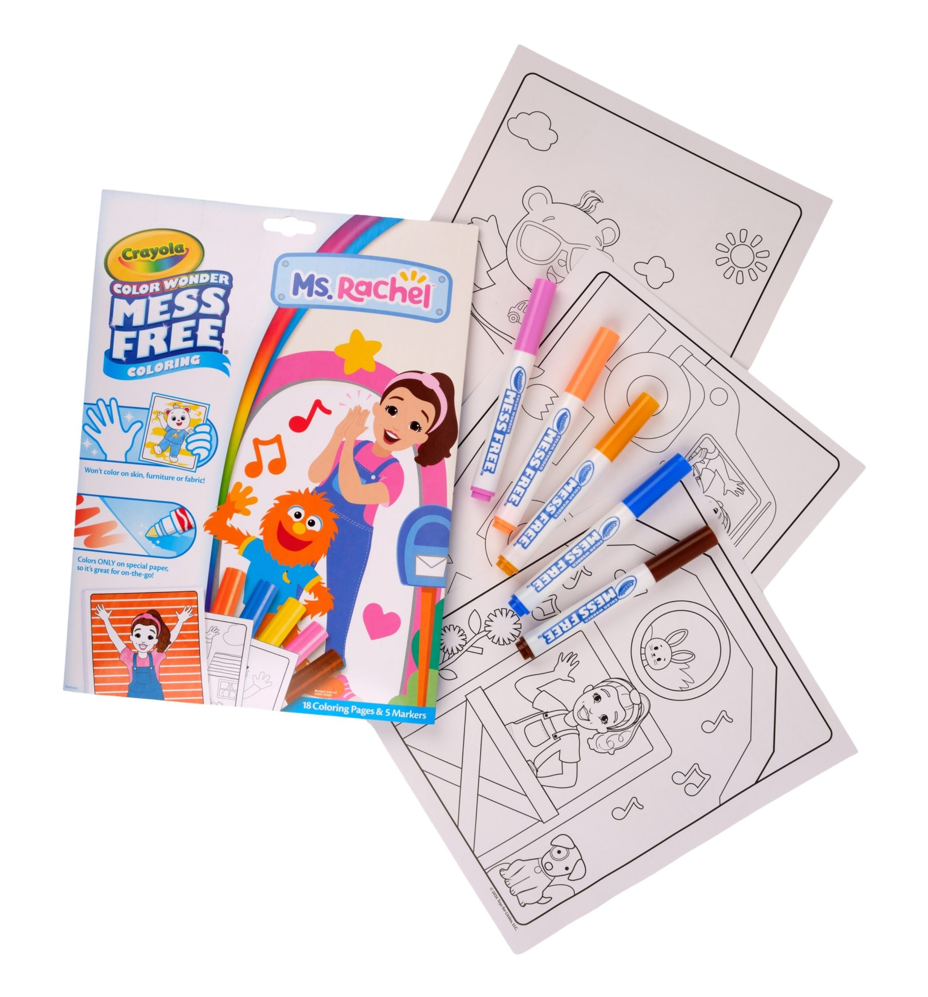 Crayola And Ms. Rachel Team Up For Color Wonder Creative Play - That ...