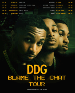 Hip-Hop Innovator DDG Announces the Blame The Chat Tour This Spring ...