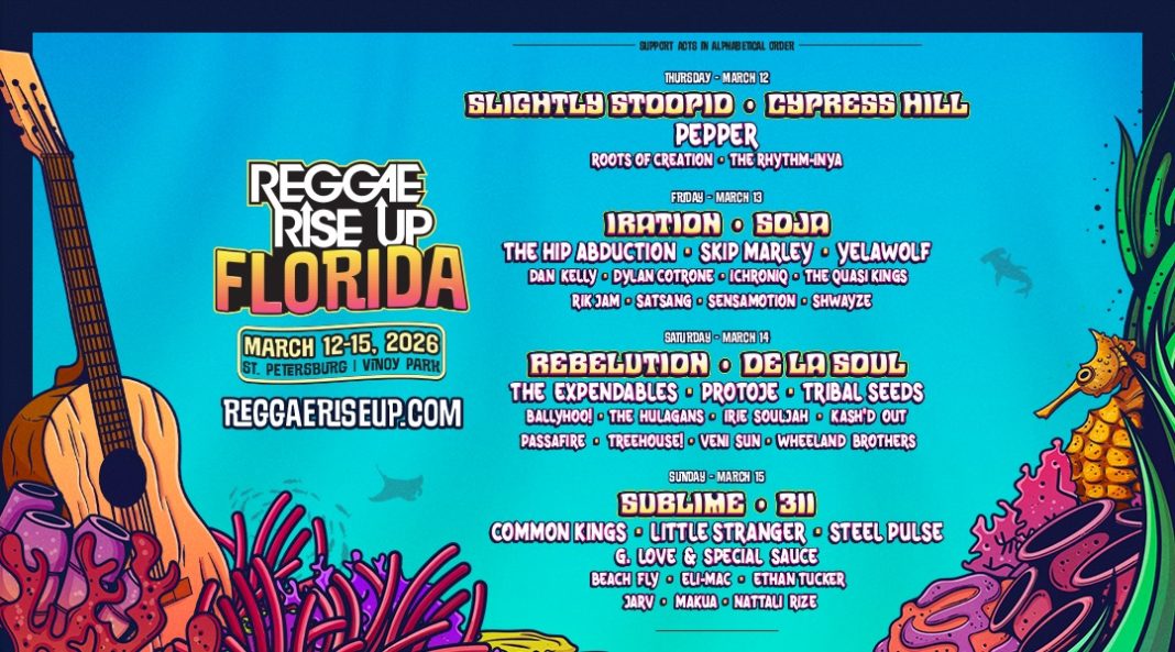 Cypress Hill, Sublime, Slightly Stoopid Lead Massive 2026 Reggae Rise ...