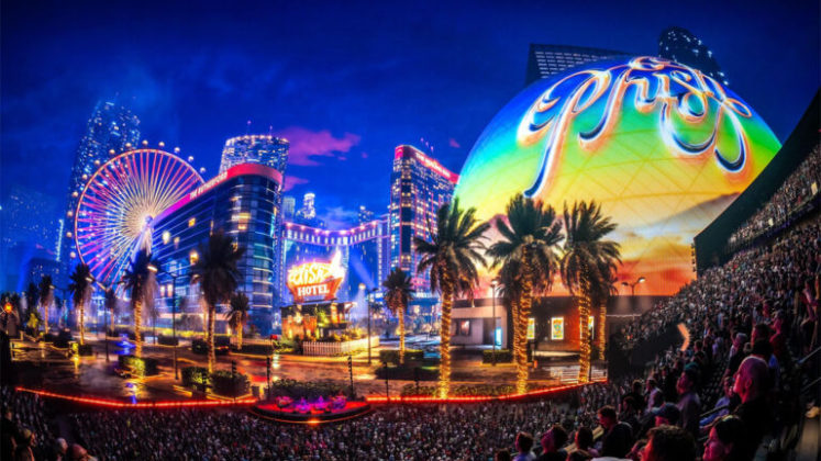 Phish Takes Sphere to Another Level With Nine Nights of Real-Time ...
